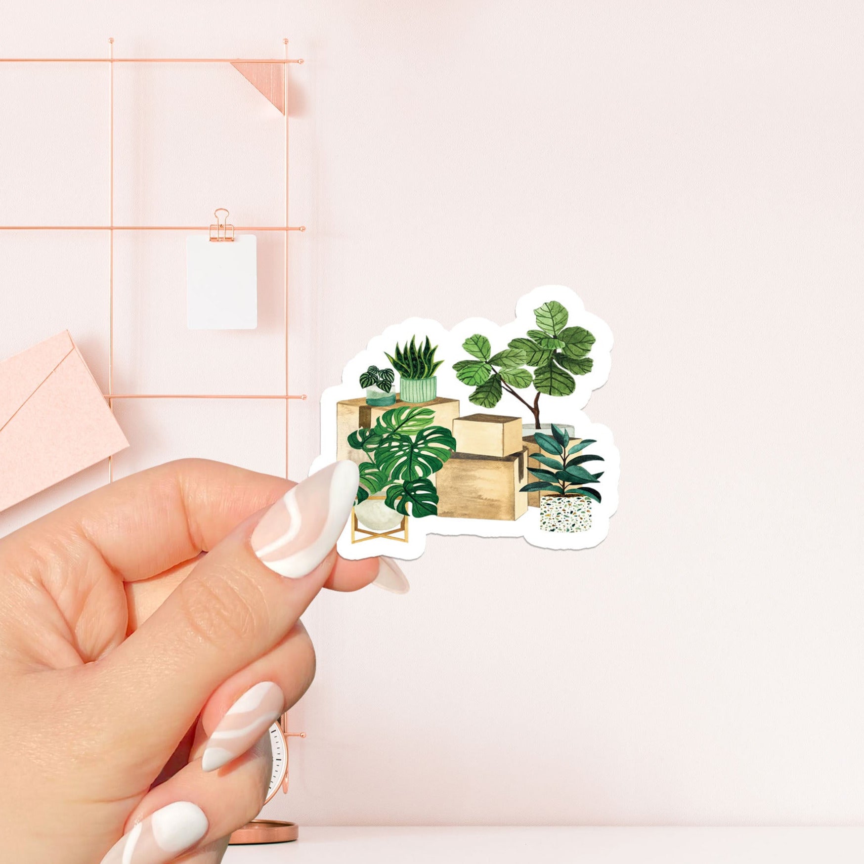 Cute plants Sticker – Kindle Stickers Studio